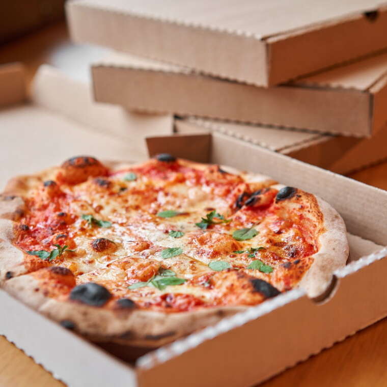 Cardboard pizza boxes - Directecogreen