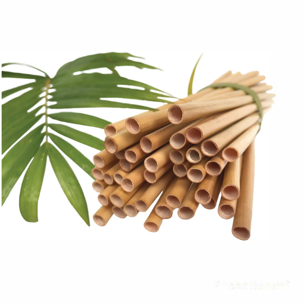 Disposable and reusable straws (rice, reed and bamboo) - Directecogreen