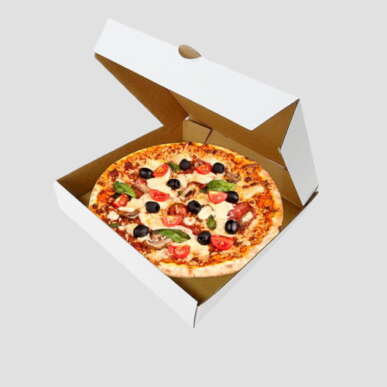 Cardboard pizza boxes - Directecogreen