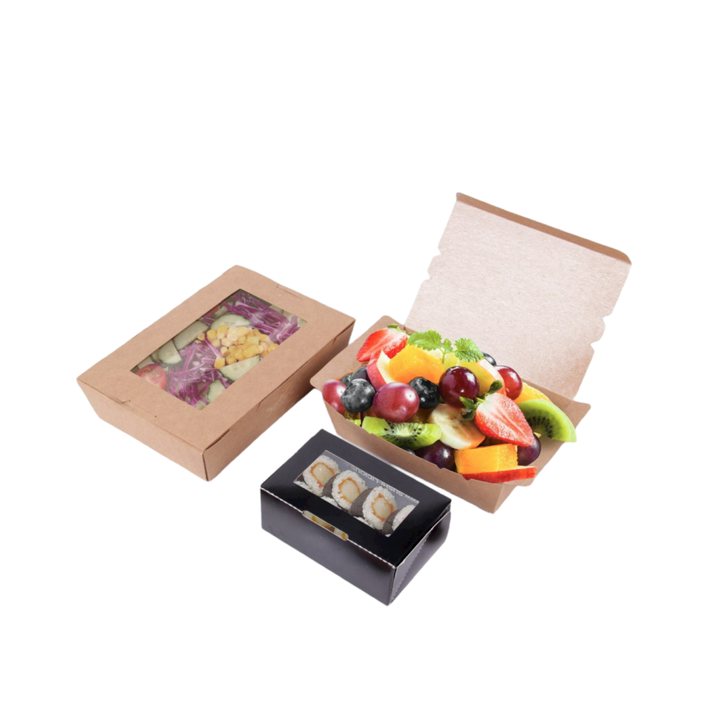 Salad boxes and catering boxes (with lid or not) - Directecogreen