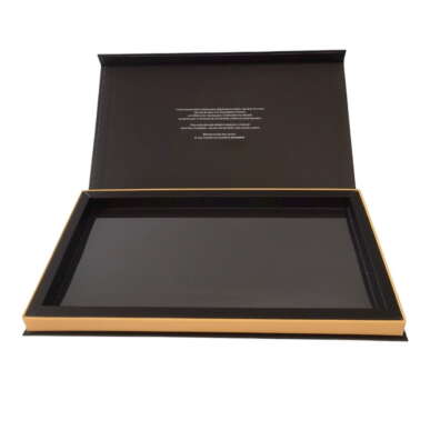 Chocolate and macaron box packaging