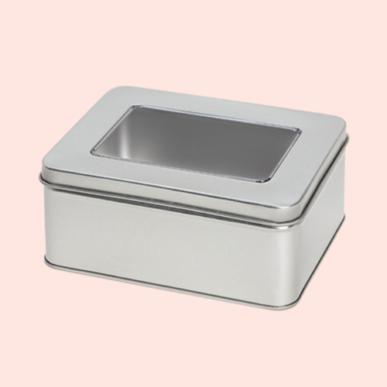 Tin boxes with window - Directecogreen