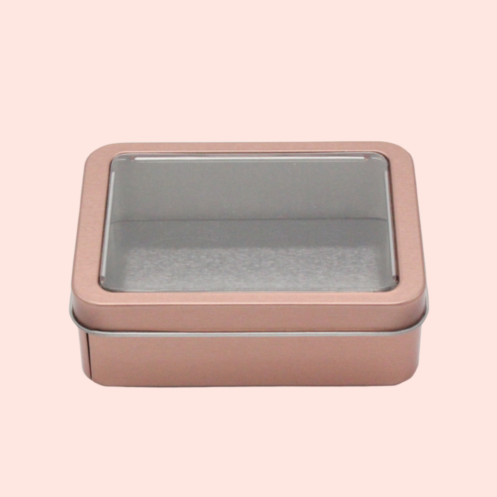 Tin boxes with window - Directecogreen